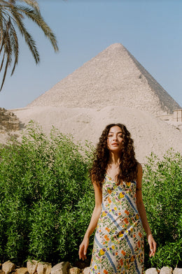 LIMONE TRIANGLE SLIP DRESS – Kinga Csilla